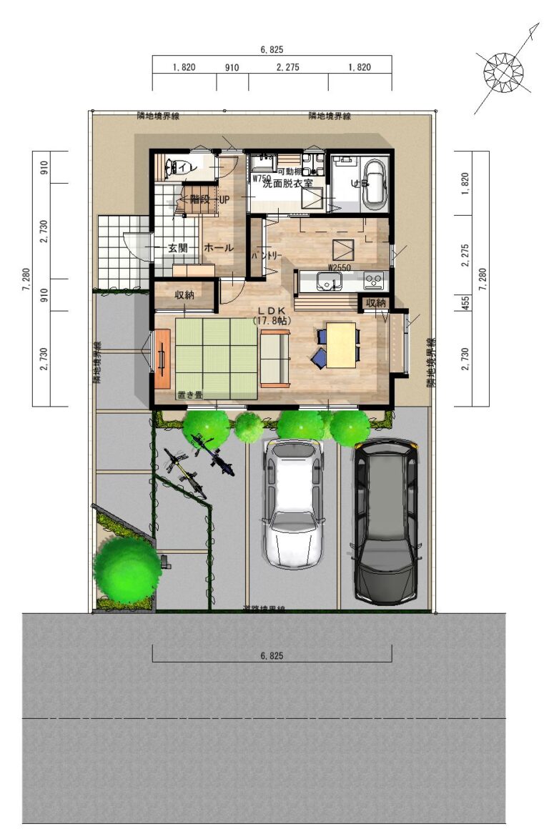 国府台3丁目 5,100万円 売主物件 | 市川市の工務店DAISHU｜二世帯住宅もお任せください｜自然素材・高耐震・高断熱の注文住宅